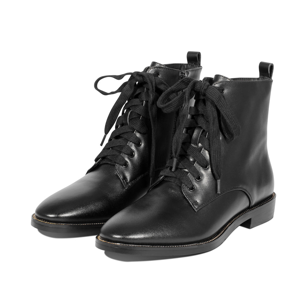 Beau Black Leather F25 – StepInElegance