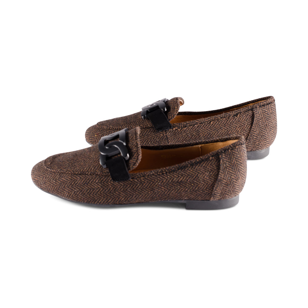 Snowdrop Chocolate Herringbone F23 – StepInElegance